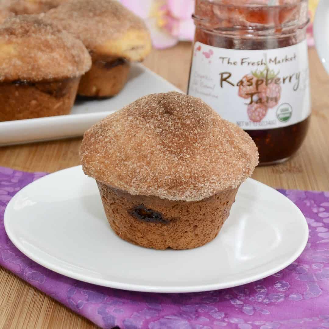 Raspberry Almond Muffins - Sweet Pea's Kitchen