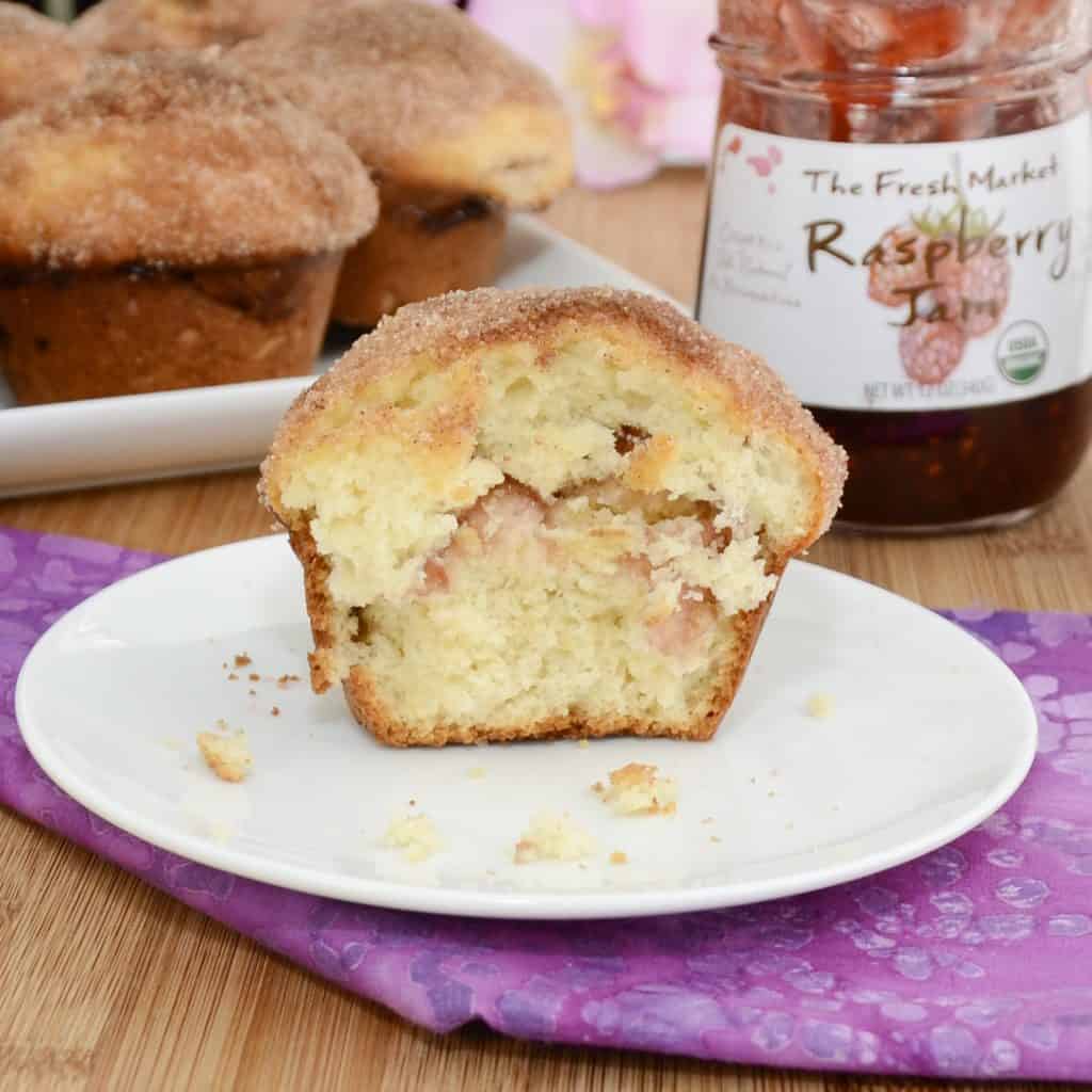 Raspberry Almond Muffins - Sweet Pea's Kitchen
