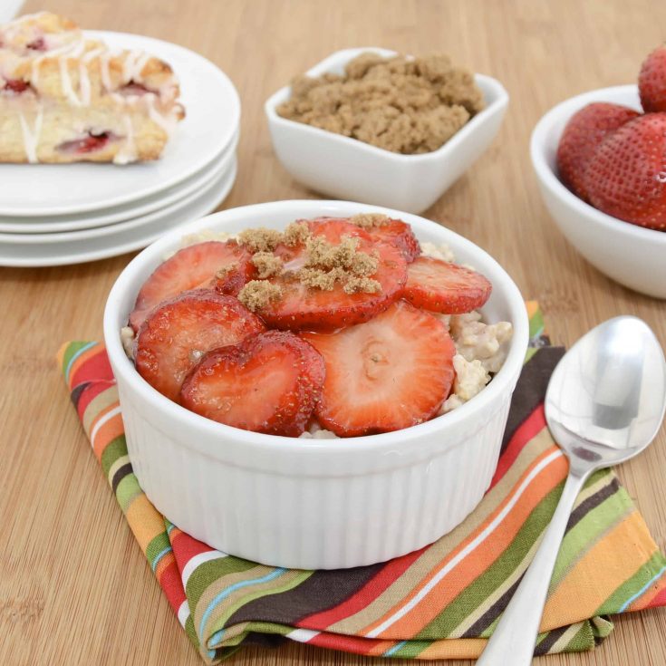 Strawberry Oatmeal - Sweet Pea's Kitchen