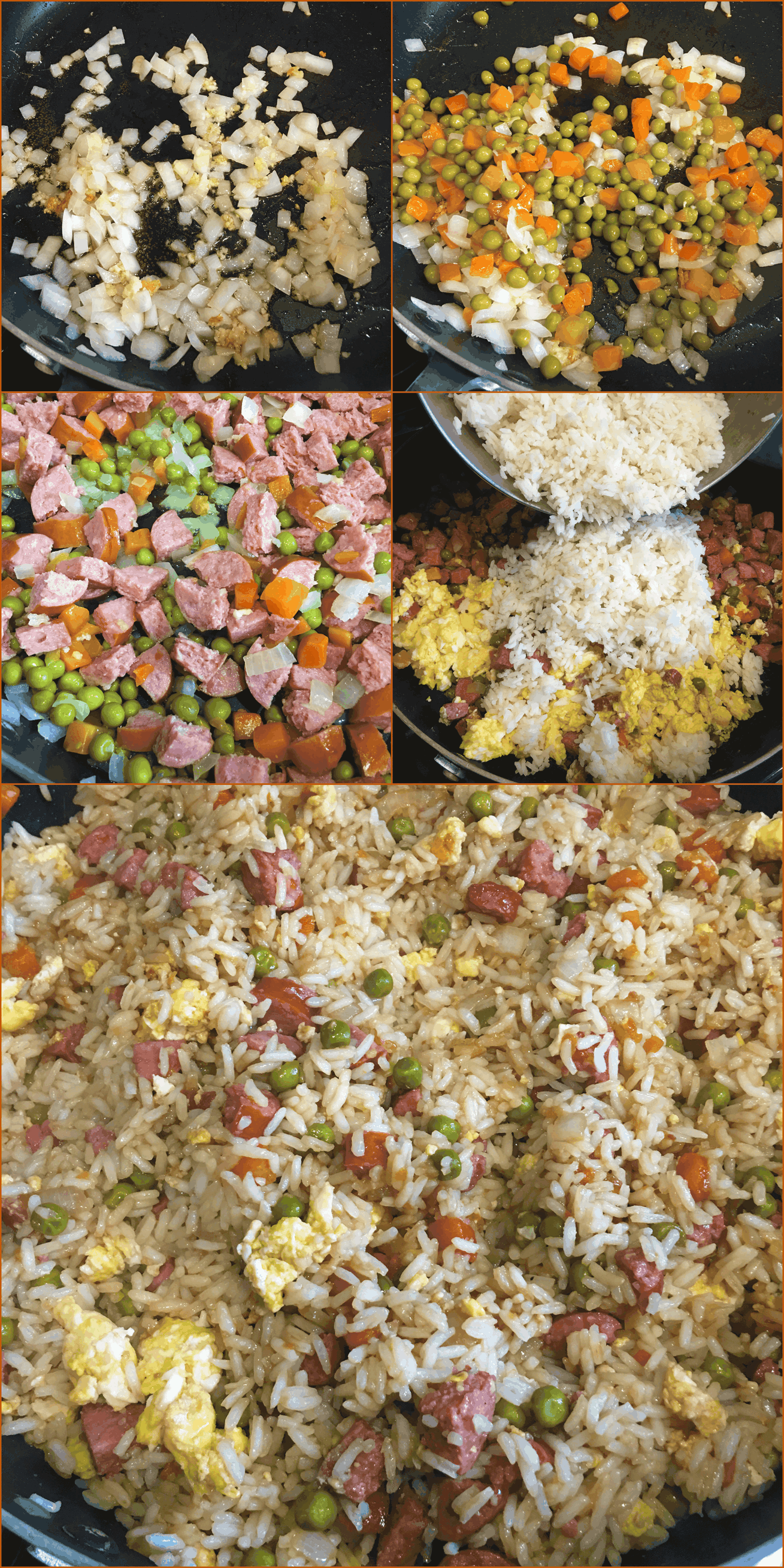 Easy Sausage Fried Rice - Sweet Pea's Kitchen