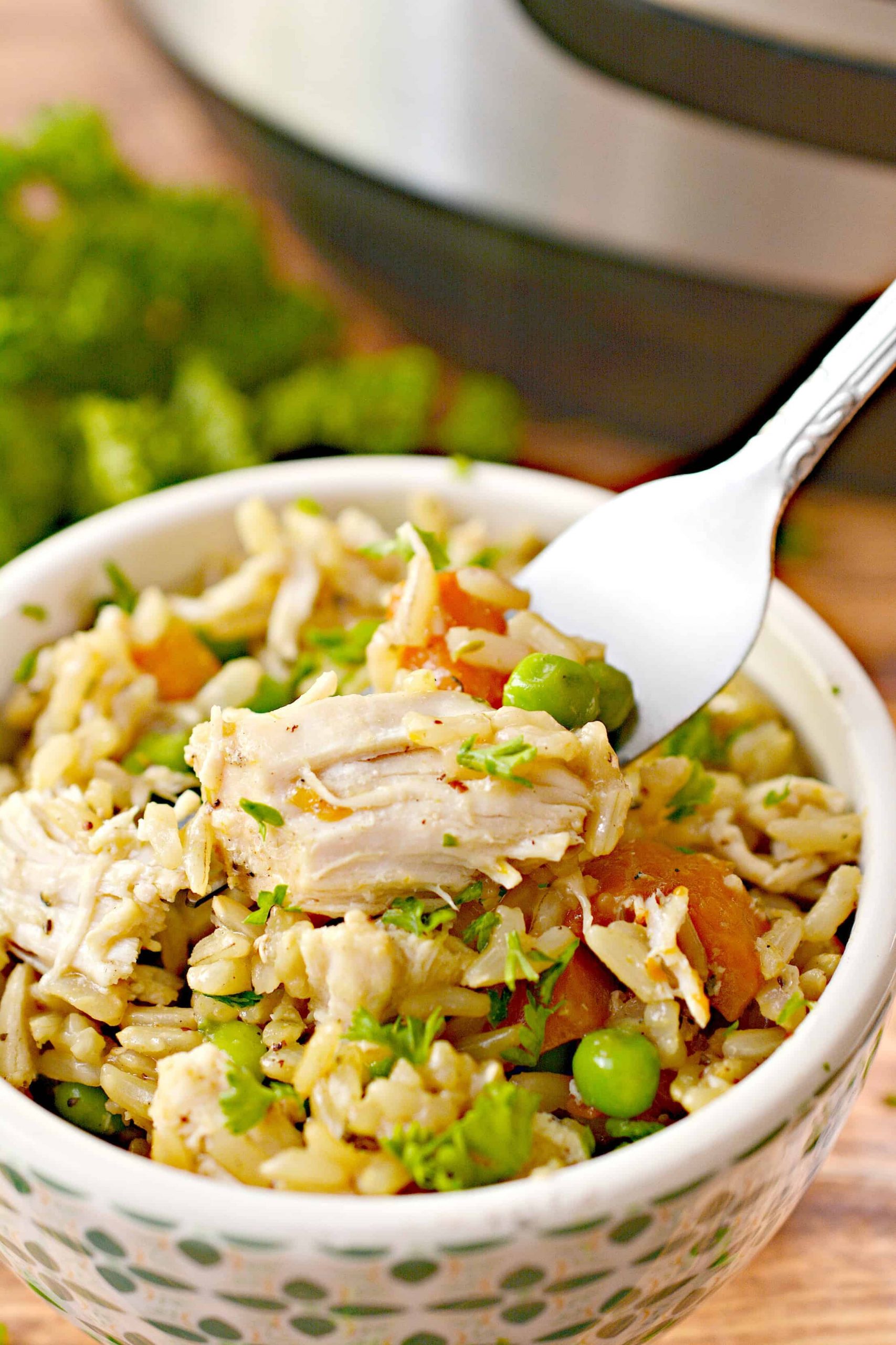 Instant Pot Chicken and Rice - Sweet Pea's Kitchen