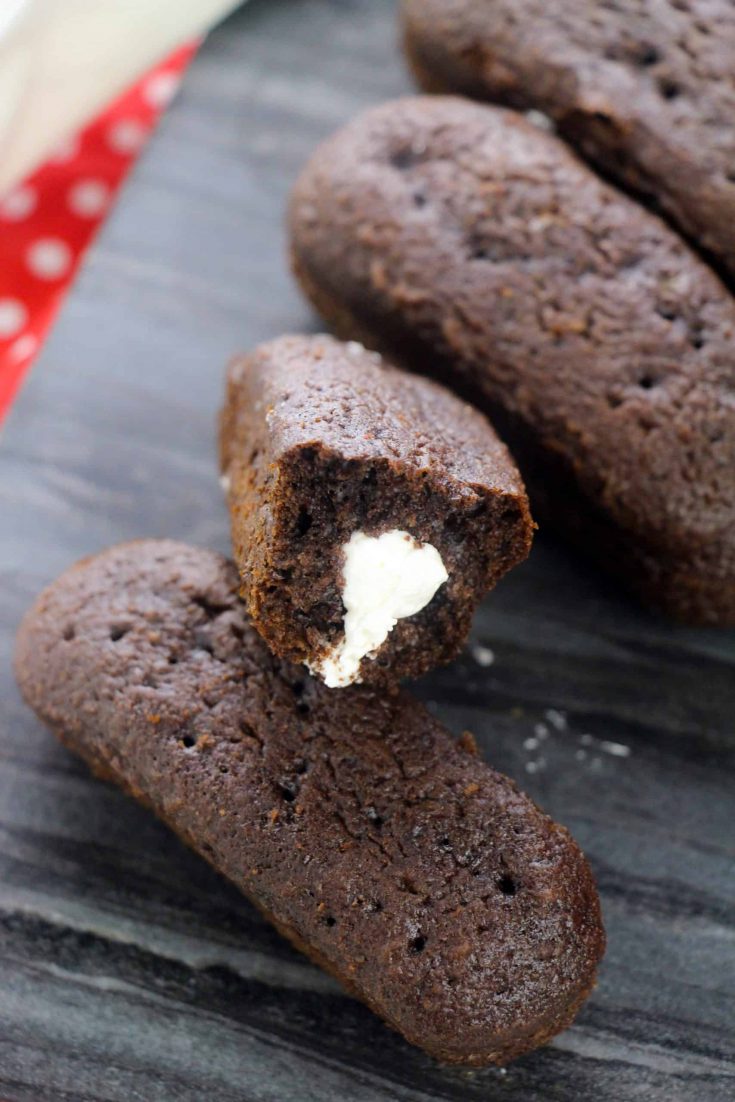 Chocolate Homemade Twinkie Recipe With Cream Filling