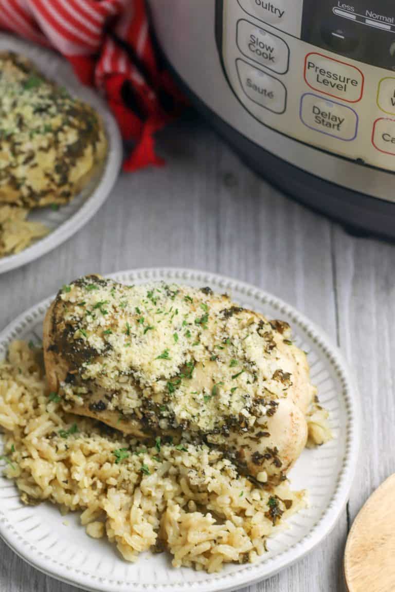 Instant Pot Chicken and Rice Recipe - Sweet Pea's Kitchen