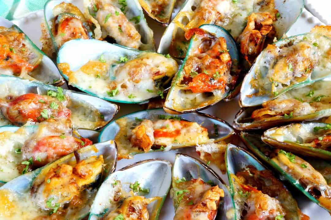 Easy Baked Mussels Recipe - Sweet Pea's Kitchen