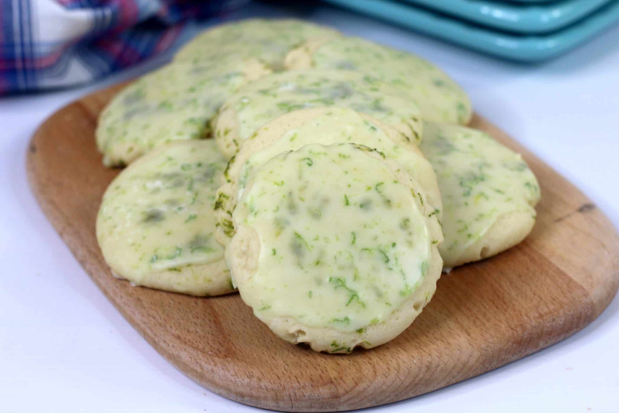 Deliciously Easy Key Lime Cookies Recipe with Lime Glaze