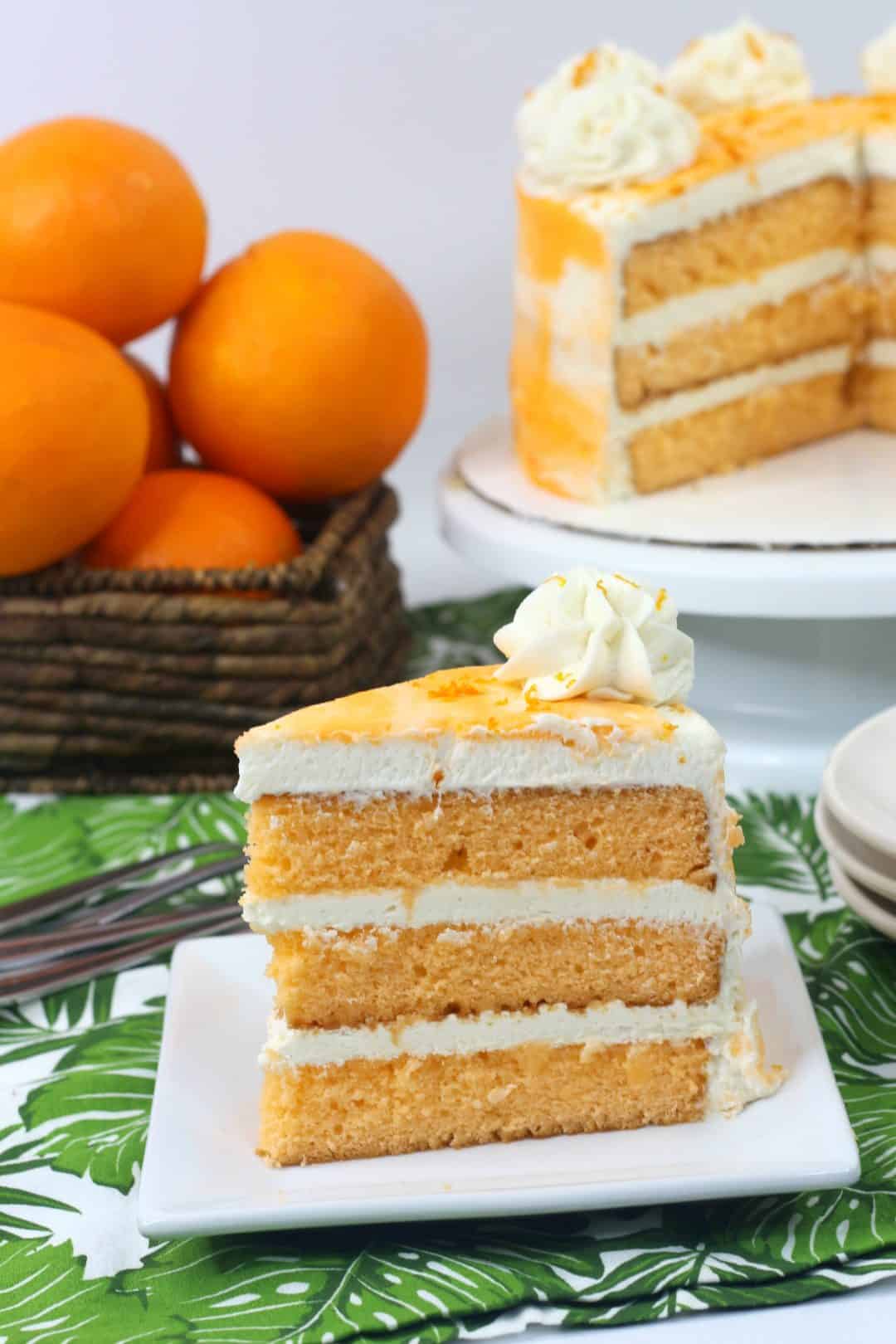 Old Fashioned Orange Cake Recipe - Sweet Pea's Kitchen