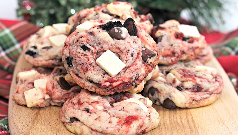 Oreo Peppermint Crunch Cookies - Sweet Pea's Kitchen