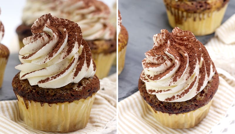 Easy Tiramisu Cake Cupcakes - Sweet Pea's Kitchen