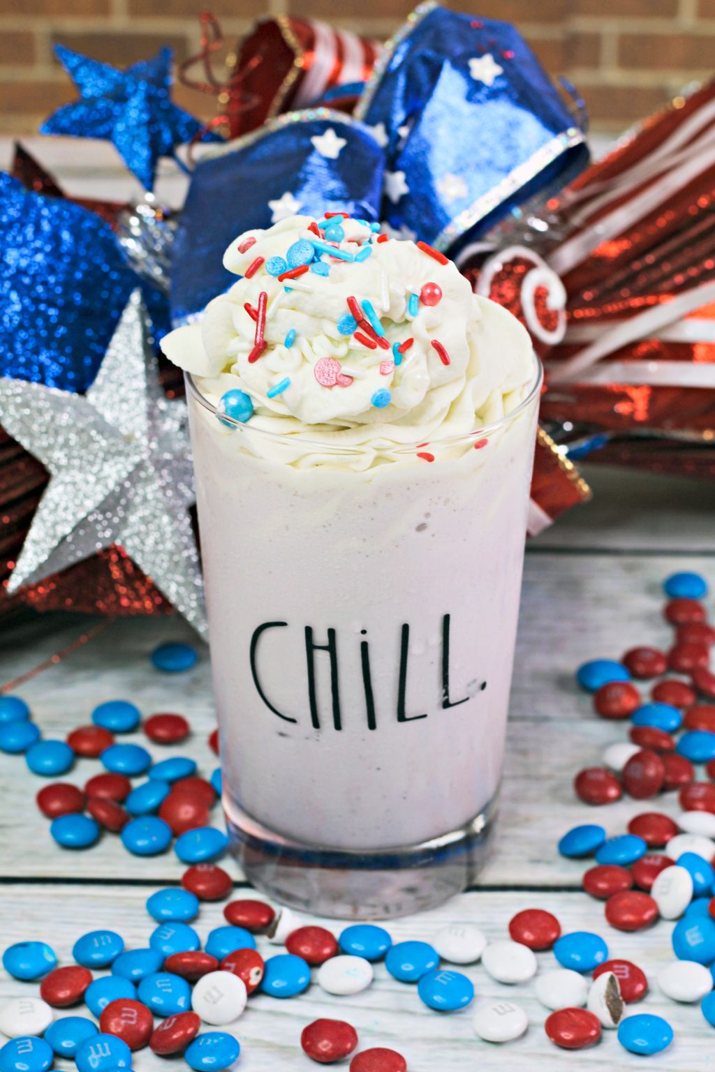 The Best M&M Boozy Milkshake Recipe - Sweet Pea's Kitchen