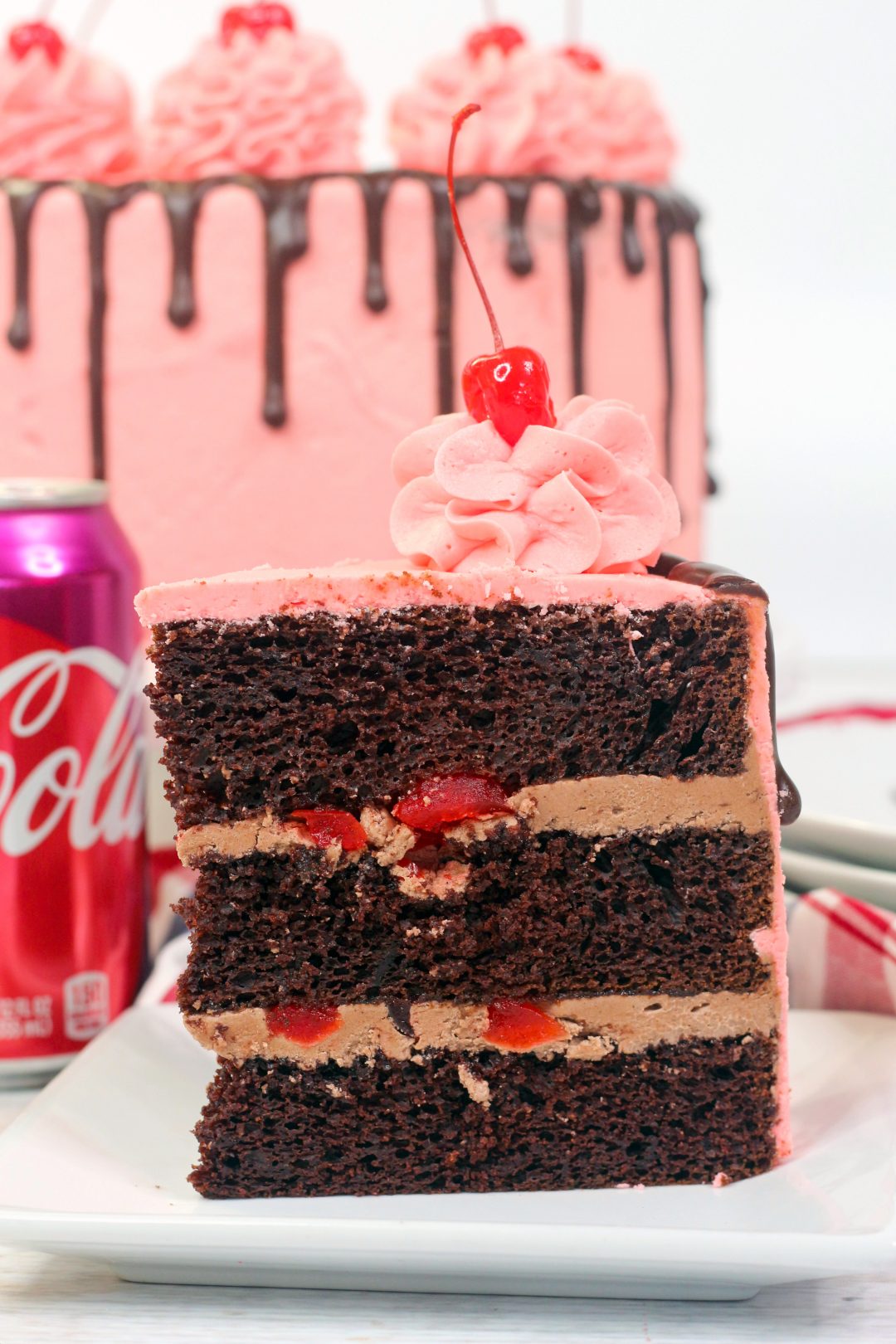 Layered Cherry Coke Cake Recipe - Sweet Pea's Kitchen