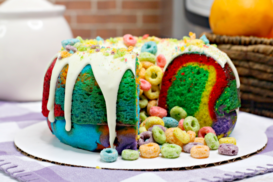 Instant Pot Fruit Loop Cake Recipe - Sweet Pea's Kitchen