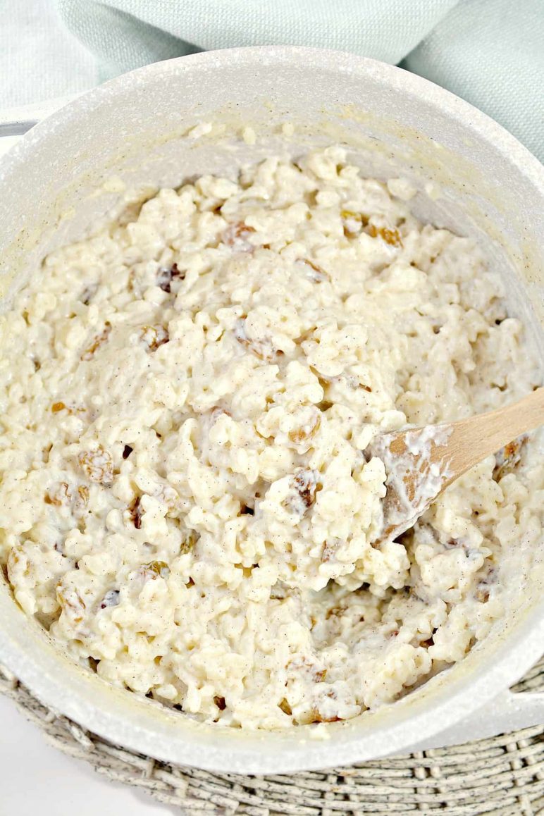 The Creamiest Cinnamon-Vanilla Rice Pudding - Sweet Pea's Kitchen