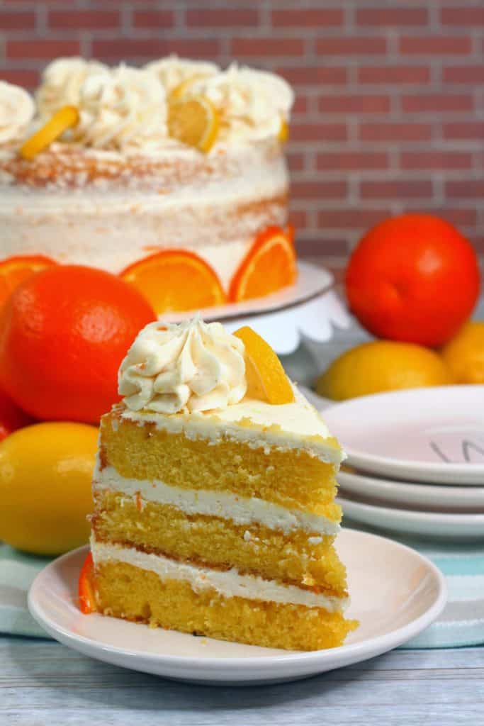 Lemon Orange Cake - Sweet Pea's Kitchen
