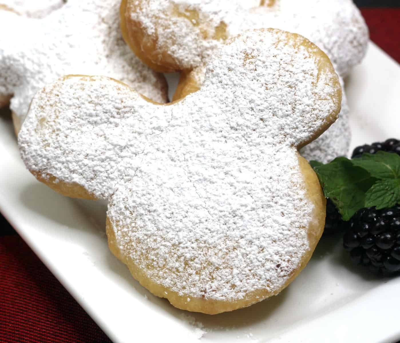Mickey Mouse Beignets Recipe - Sweet Pea's Kitchen
