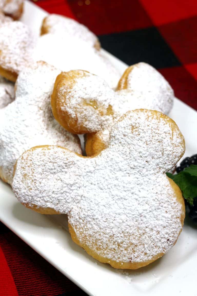 Mickey Mouse Beignets Recipe - Sweet Pea's Kitchen