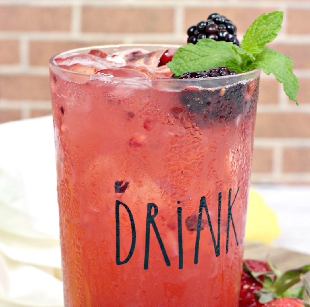 Triple Berry Cocktail Recipe - Sweet Pea's Kitchen