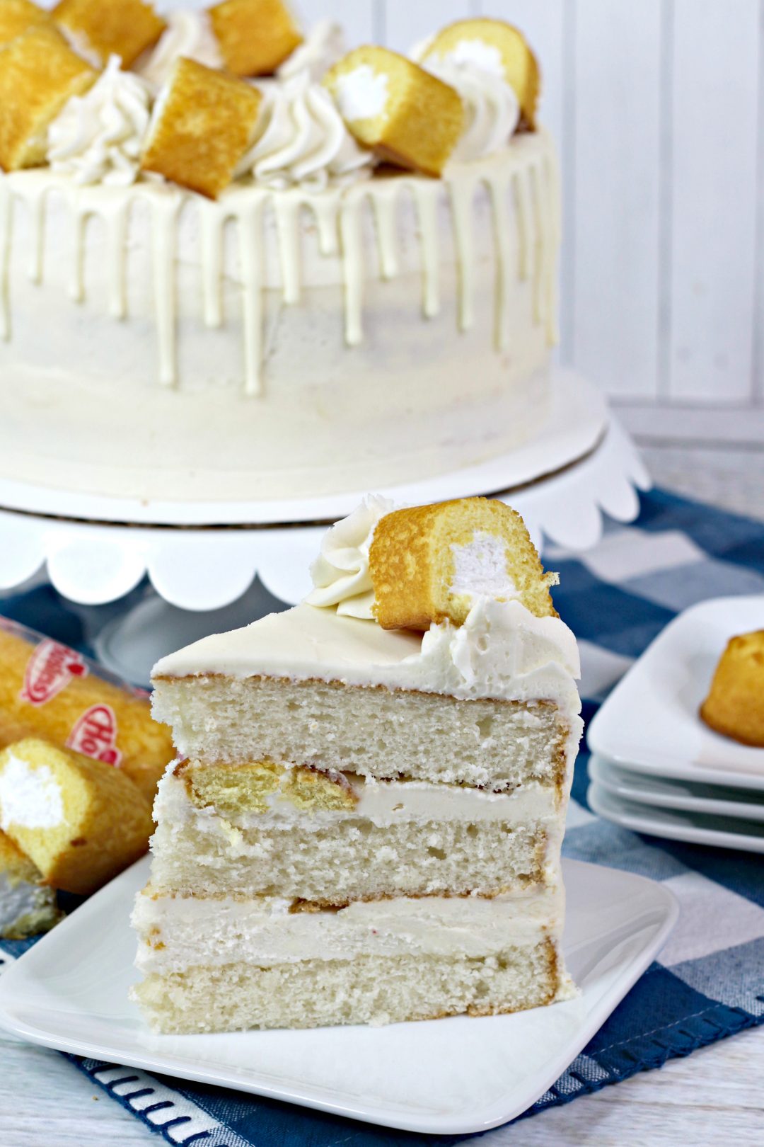 Layered Twinkie Cake - Sweet Pea's Kitchen