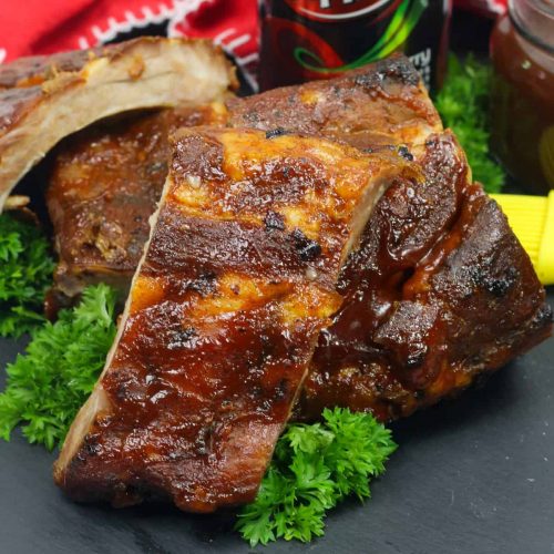 Cherry Dr. Pepper BBQ Ribs - Sweet Pea's Kitchen