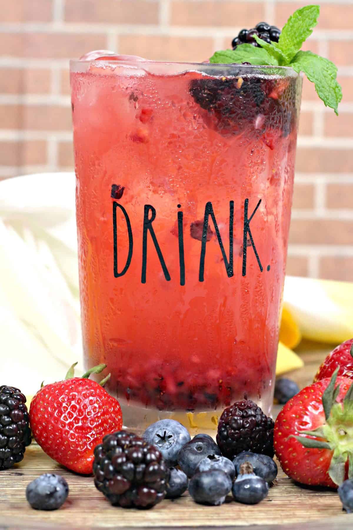 Triple Berry Cocktail Recipe - Sweet Pea's Kitchen Triple Berry Cocktail Recipe - Sweet Pea's Kitchen