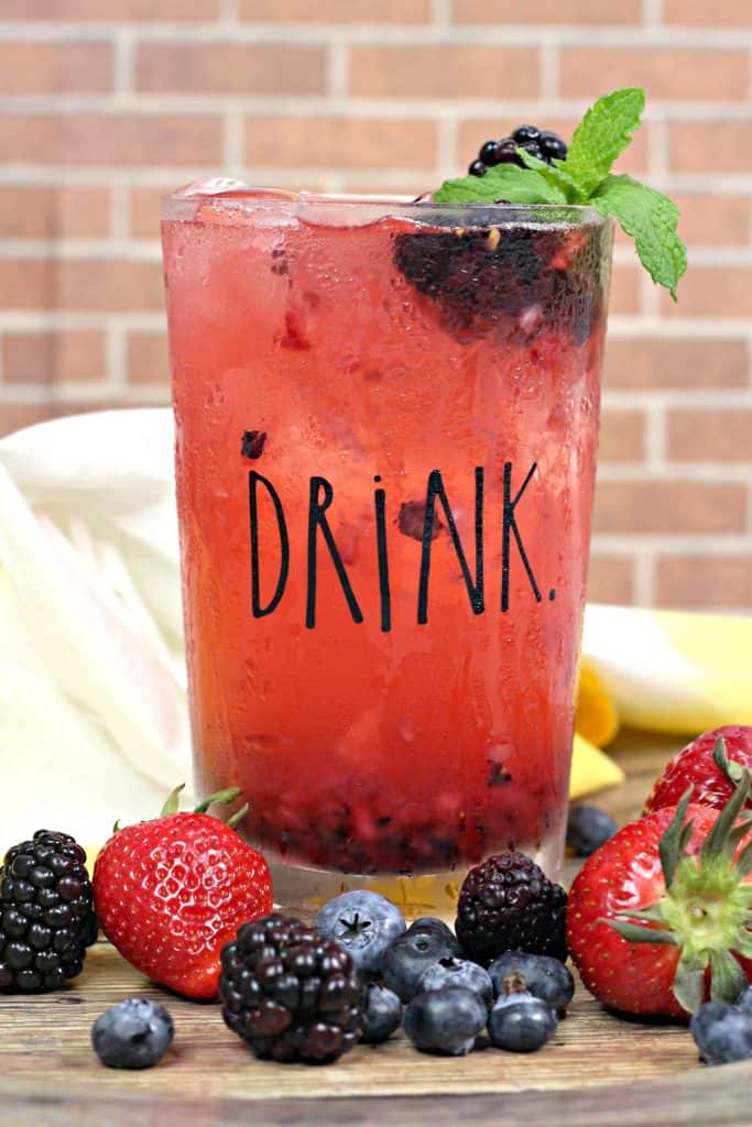 Triple Berry Cocktail Recipe - Sweet Pea's Kitchen