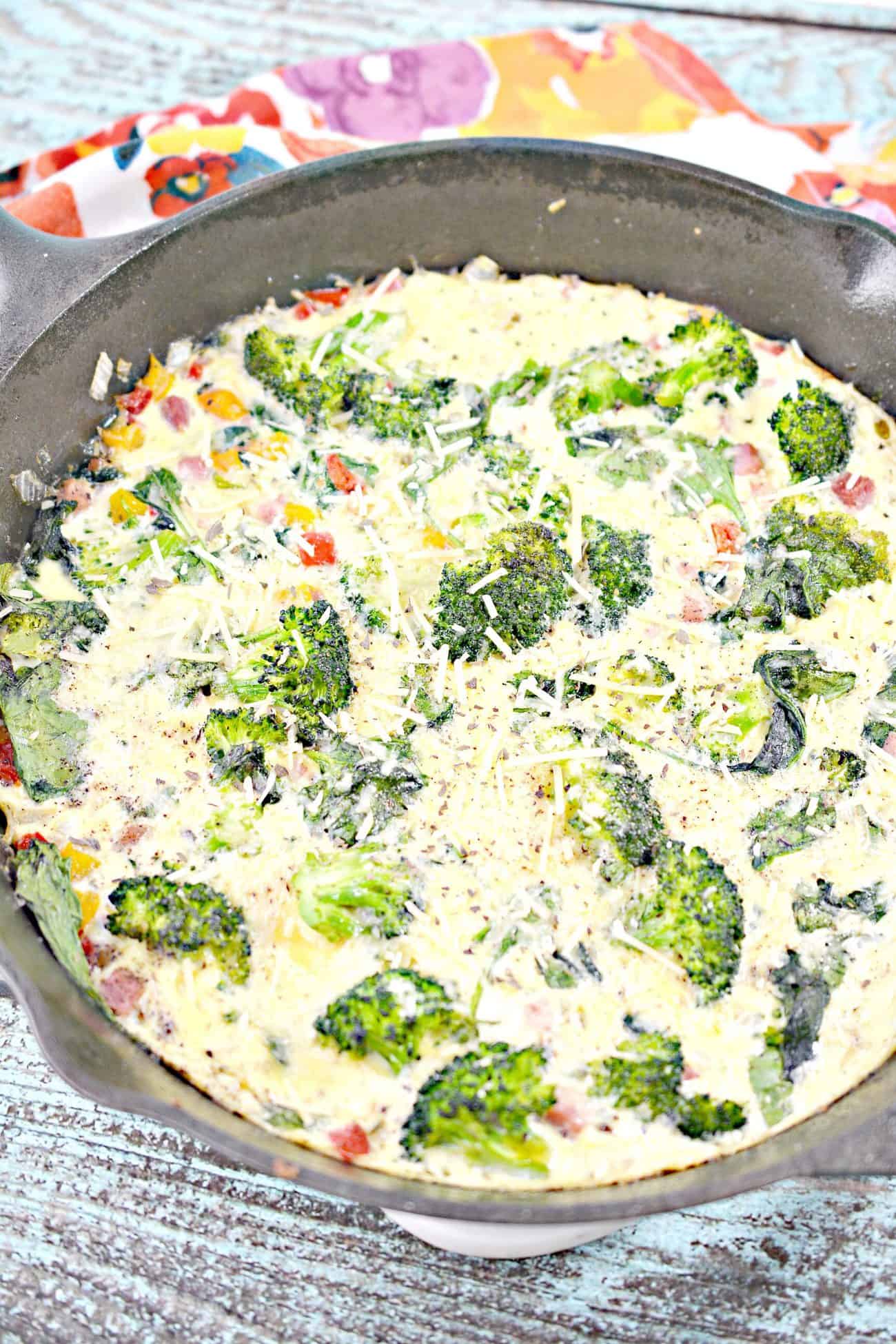 15 Minute Loaded Omelette - Sweet Pea's Kitchen