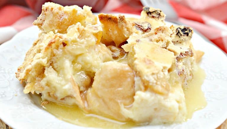 Drunken Bourbon Bread Pudding - Sweet Pea's Kitchen