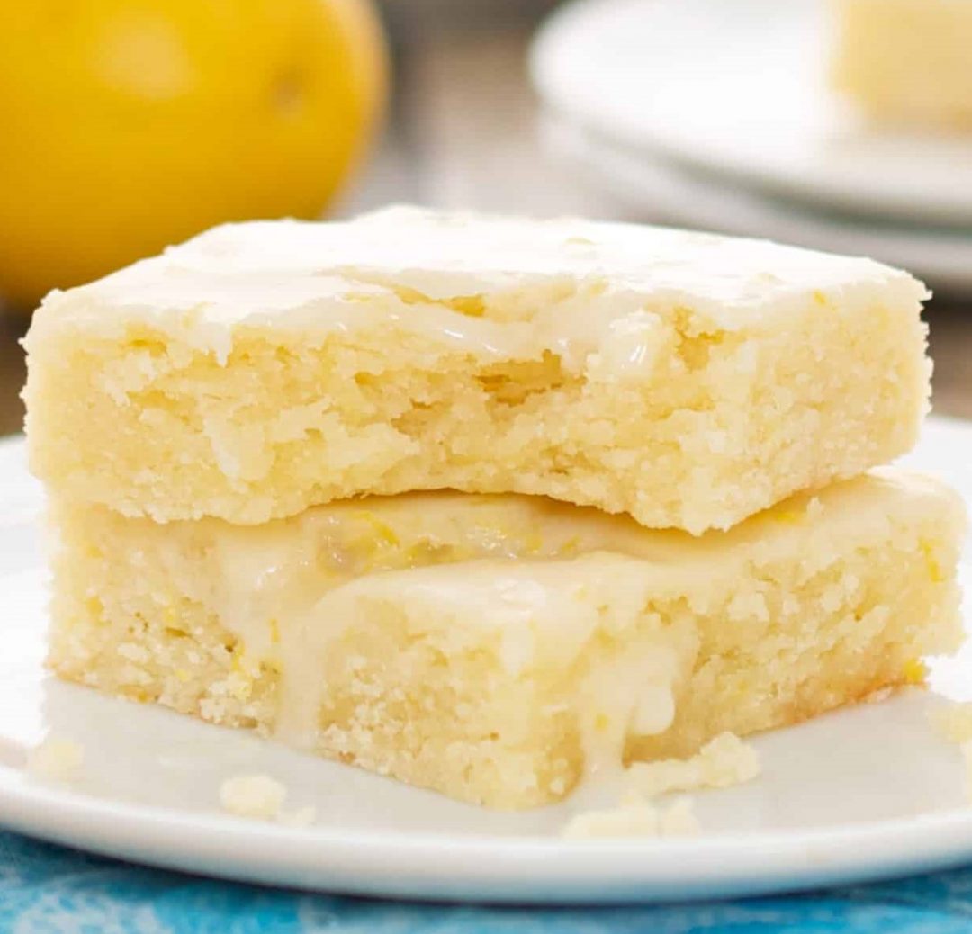 Lemonies - Lemon Brownies - Sweet Pea's Kitchen