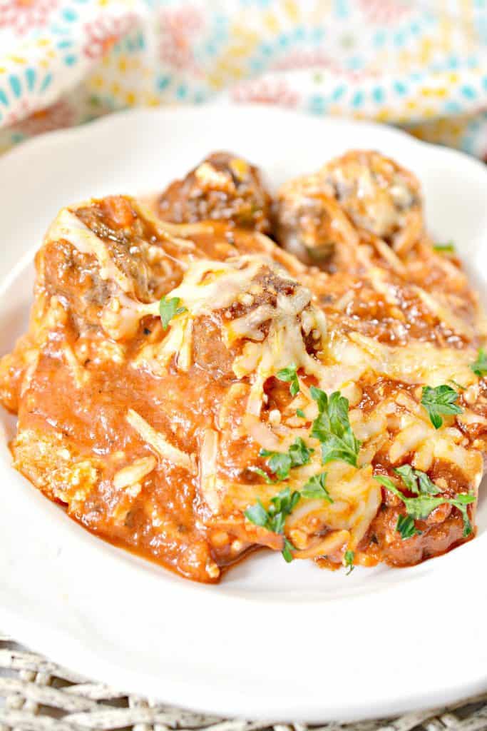 Meatball Sub Casserole - Sweet Pea's Kitchen