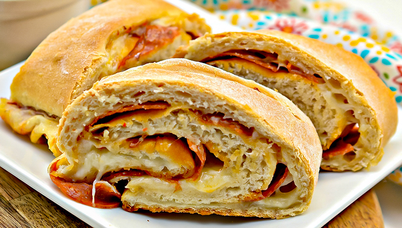 Pepperoni Bread - Sweet Pea's Kitchen
