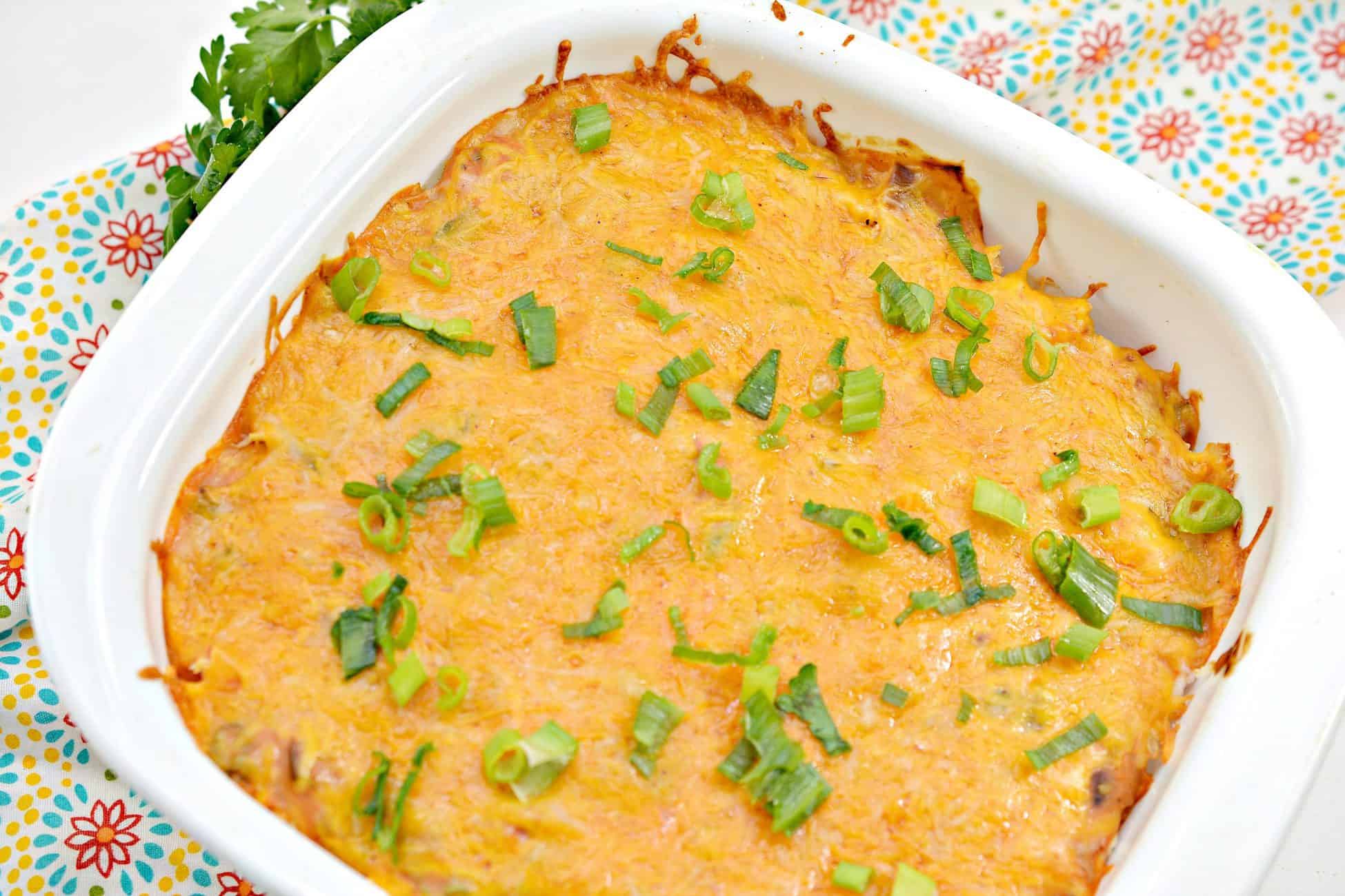 Salsa Chicken and Rice Casserole - Sweet Pea's Kitchen