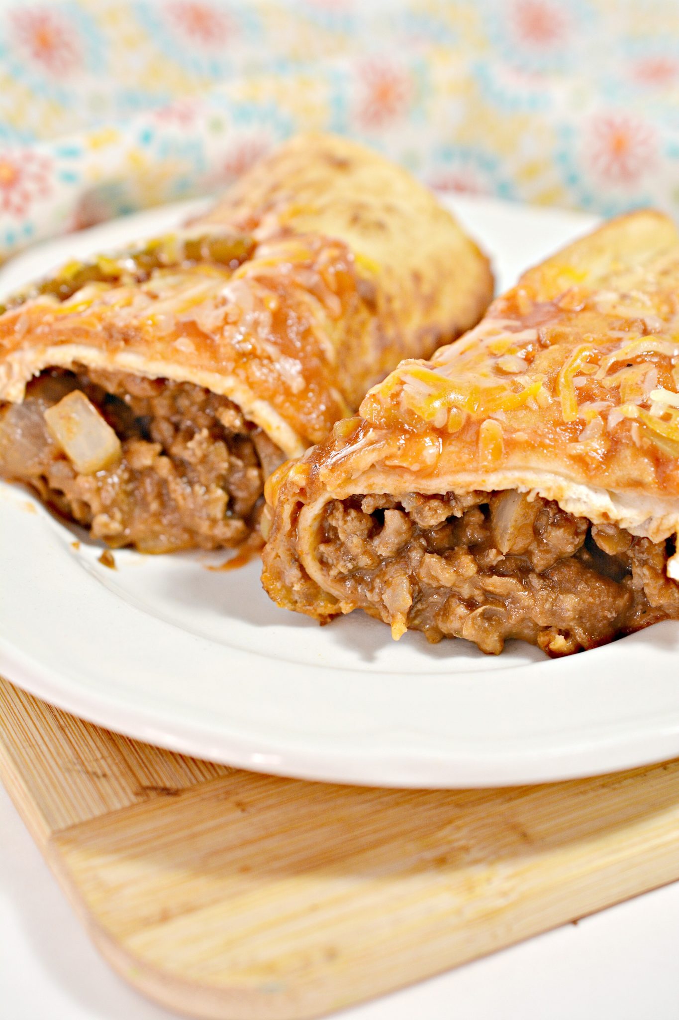 Beef and Cheese Chimichangas - Sweet Pea's Kitchen