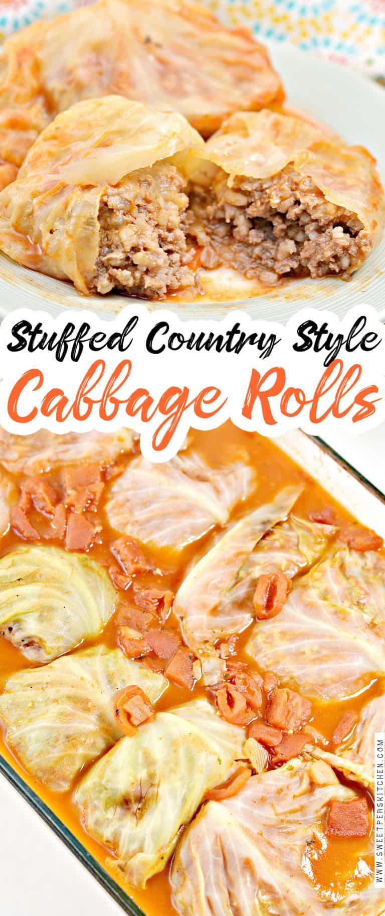 Country Cabbage Rolls - Sweet Pea's Kitchen