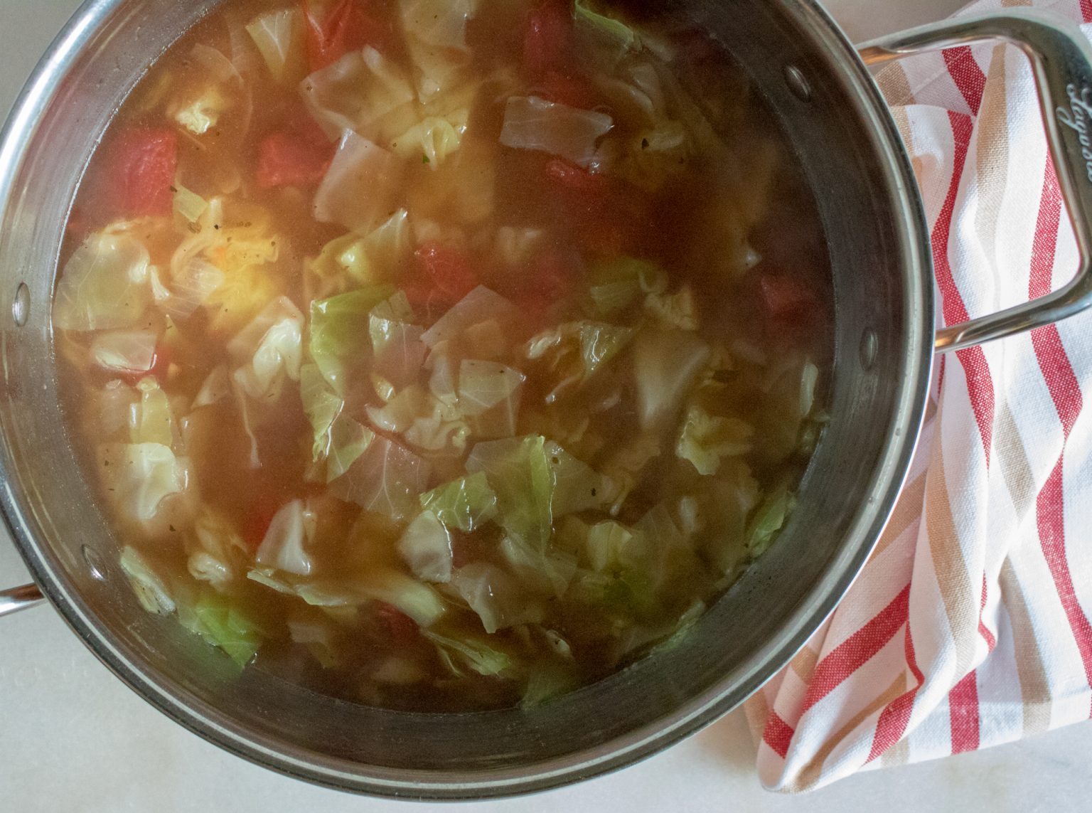 Super Easy Cabbage Soup - Sweet Pea's Kitchen