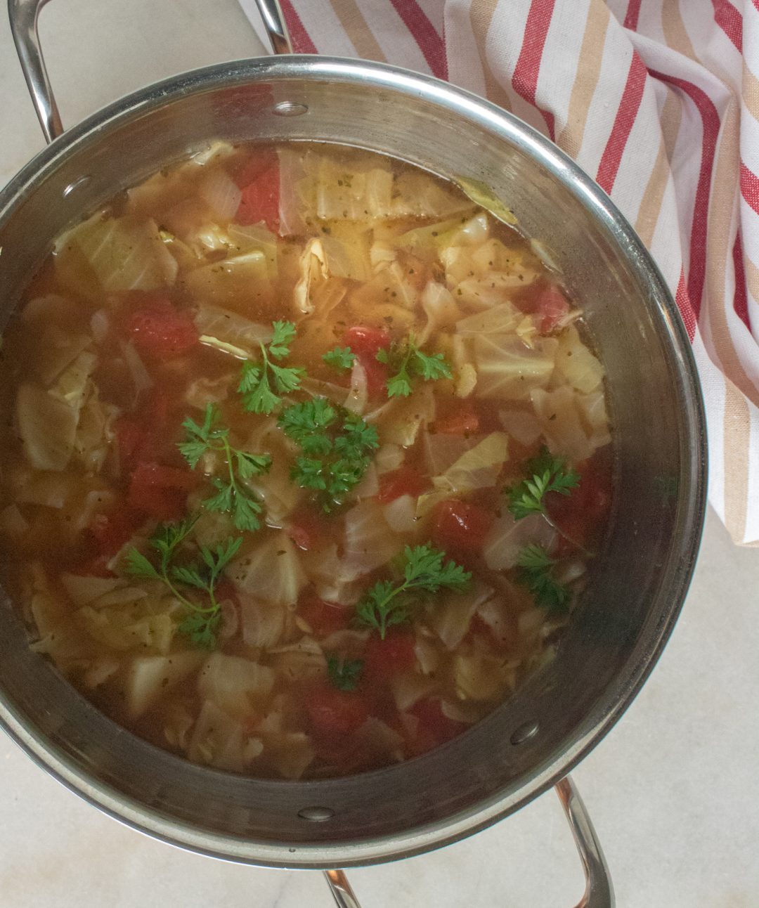 Super Easy Cabbage Soup - Sweet Pea's Kitchen