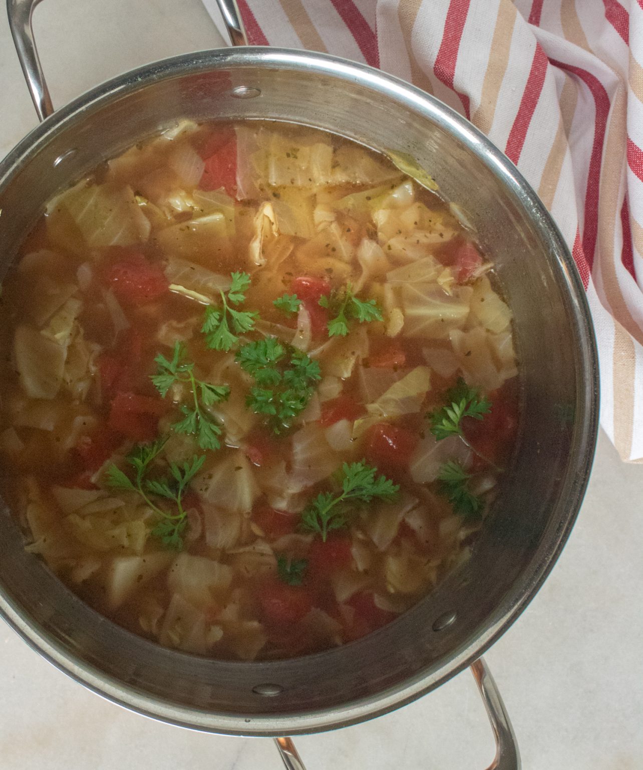 Super Easy Cabbage Soup - Sweet Pea's Kitchen