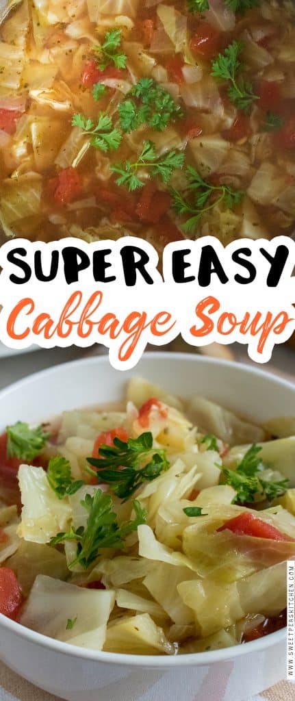 Super Easy Cabbage Soup - Sweet Pea's Kitchen