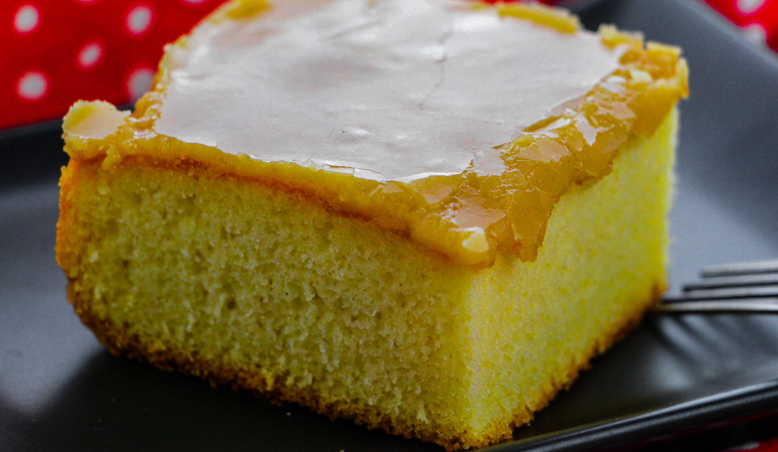 Yellow Cake with Peanut butter Frosting - Sweet Pea's Kitchen