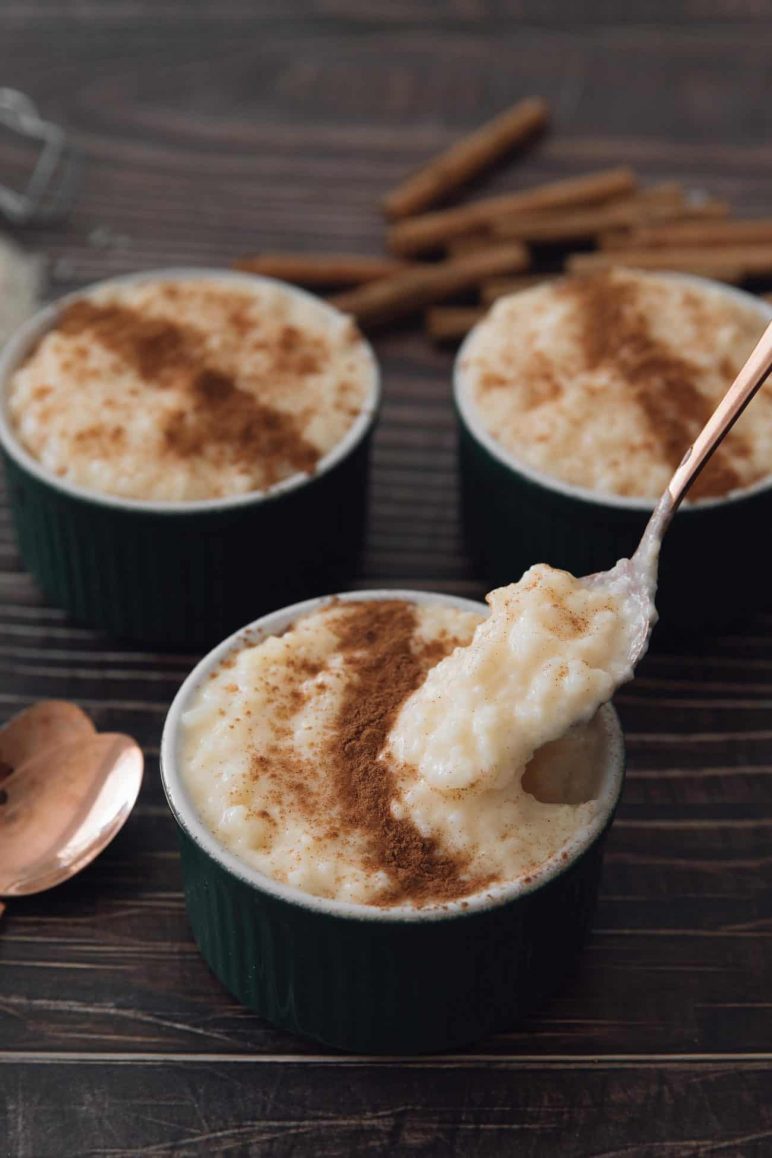 The Creamiest Cinnamon-Vanilla Rice Pudding - Sweet Pea's Kitchen
