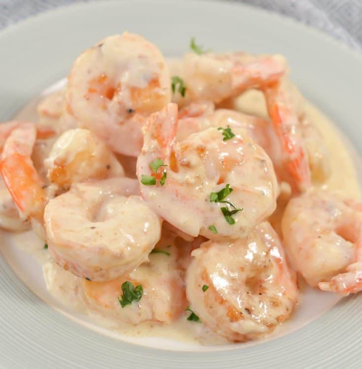 Creamy Garlic Shrimp - Sweet Pea's Kitchen