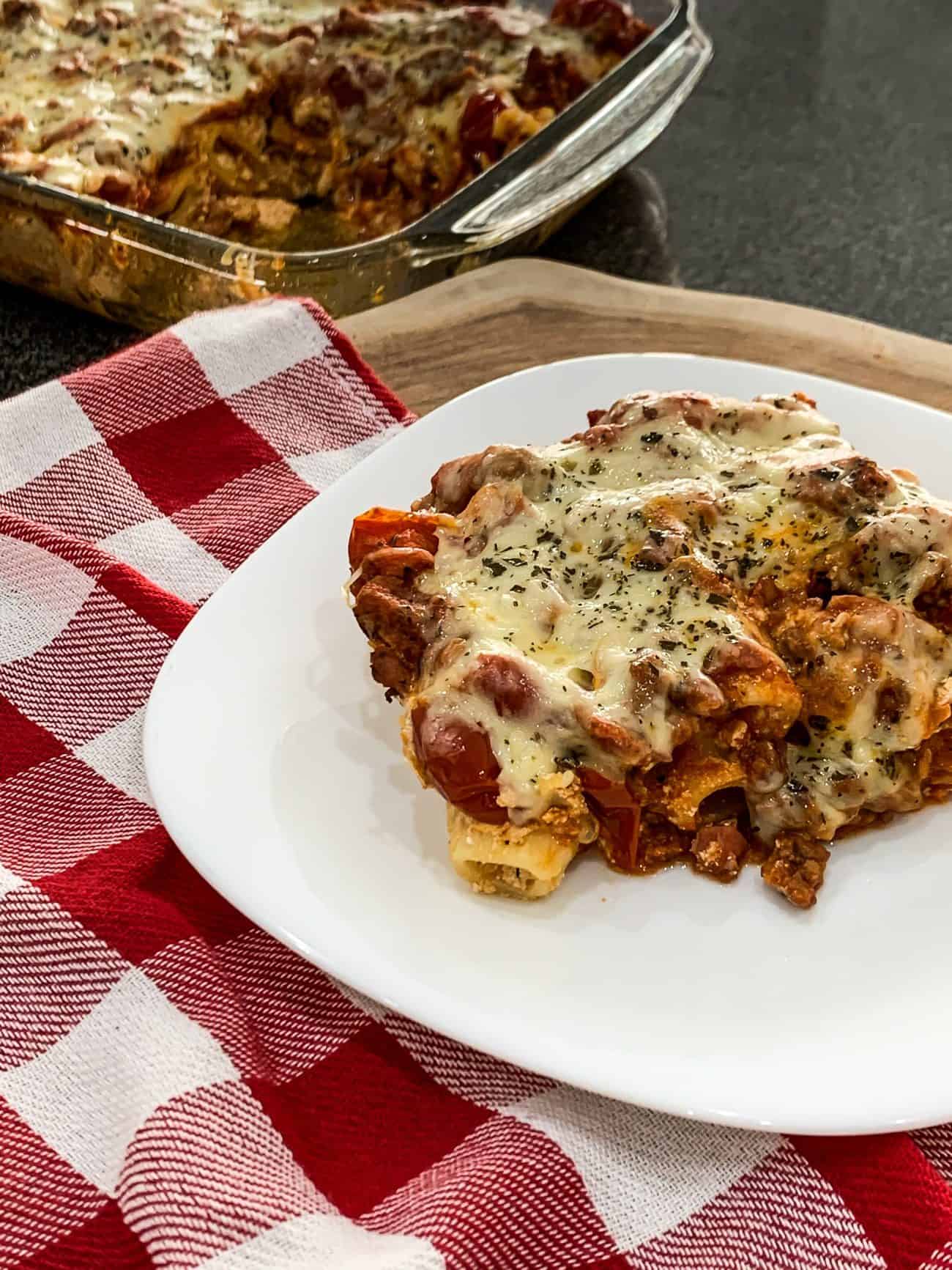 Italian Rigatoni Bake - Sweet Pea's Kitchen