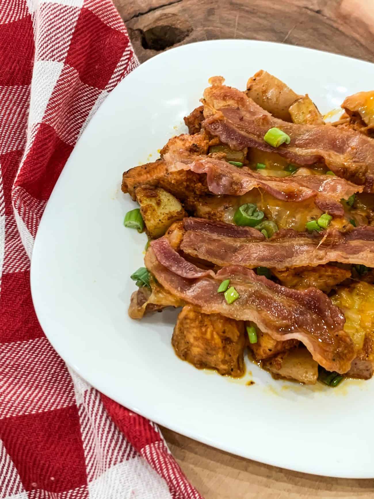 Loaded Chicken and Potatoes - Sweet Pea's Kitchen