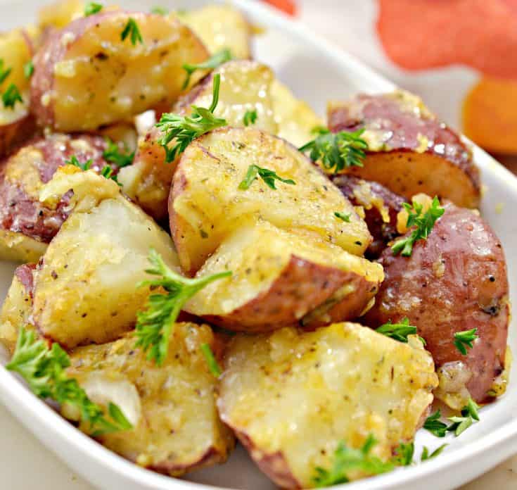 Parmesan Roasted Red Potatoes - Sweet Pea's Kitchen