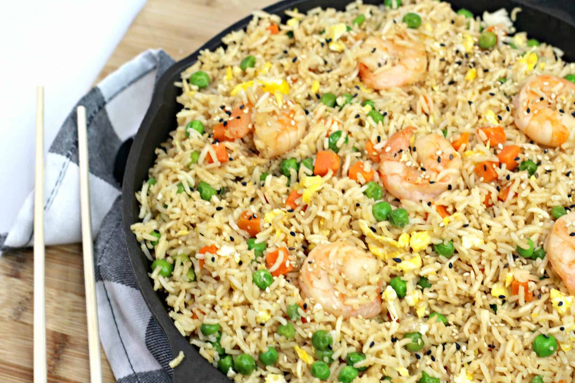 Shrimp Fried Rice - Sweet Pea's Kitchen