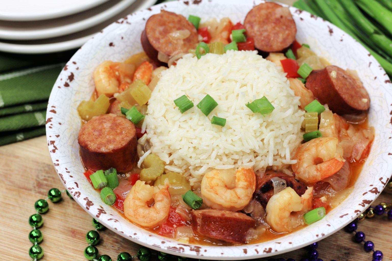 Shrimp and Sausage Gumbo - Sweet Pea's Kitchen