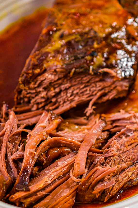 Slow Cooker Shredded Beef - Sweet Pea's Kitchen