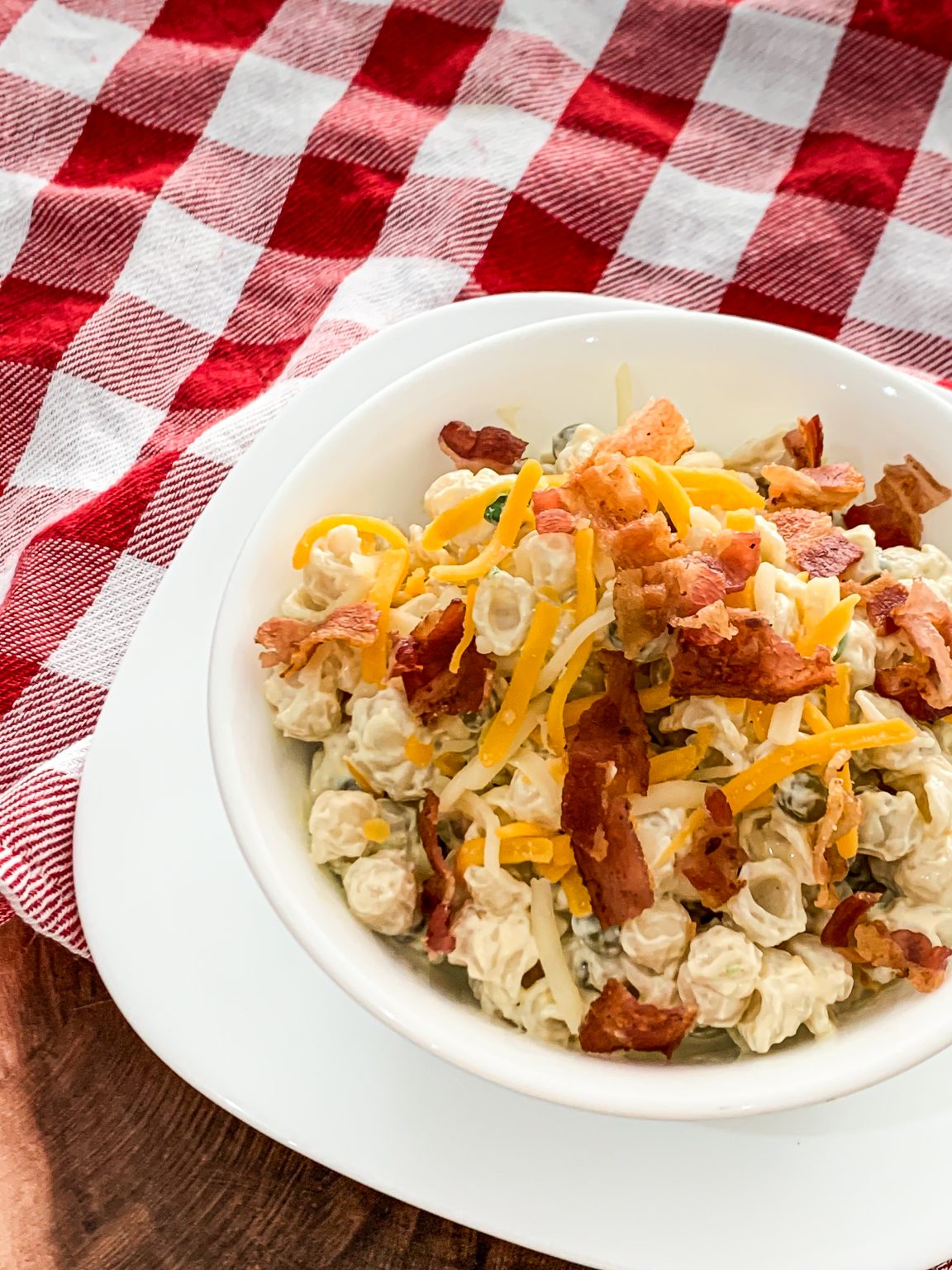 Chicken Club Pasta Salad - Sweet Pea's Kitchen