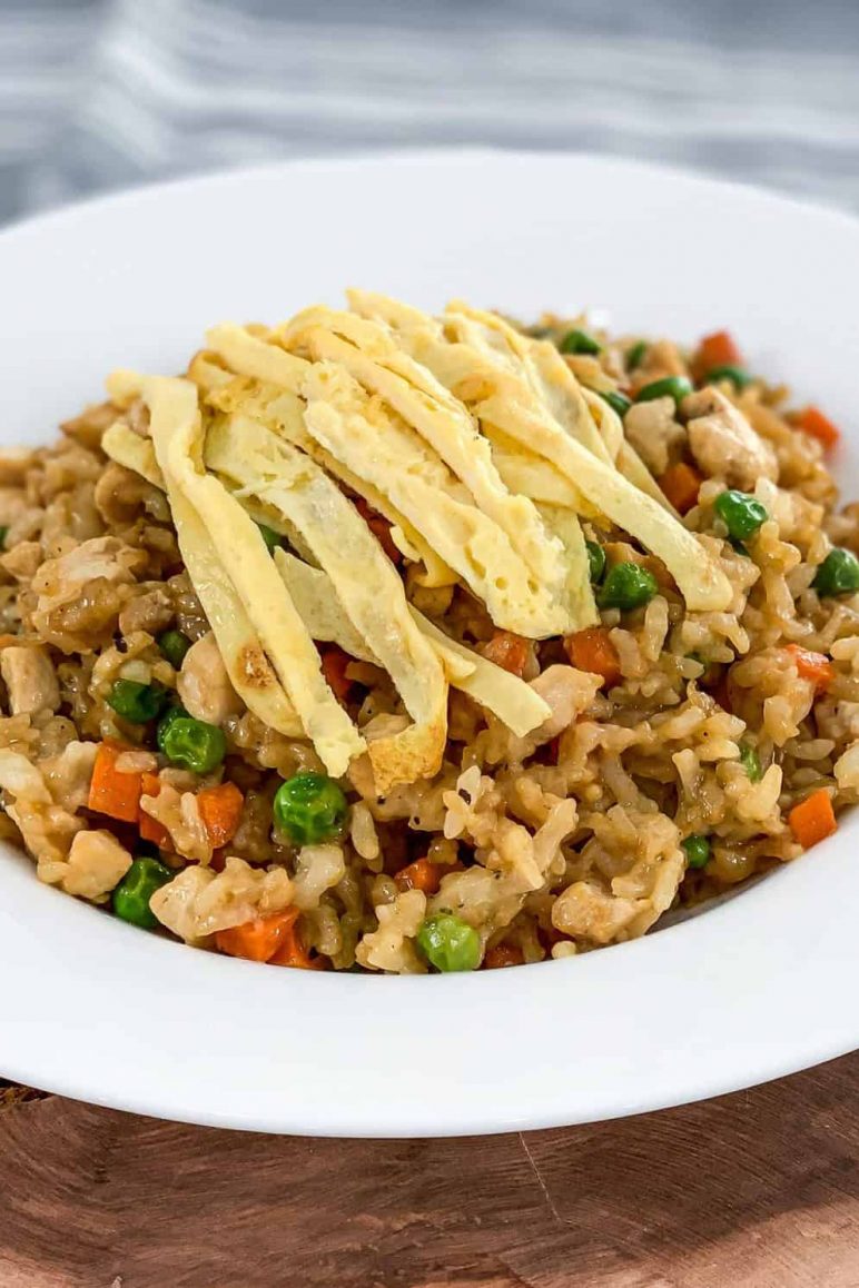 Fried Rice with Peas and Bean Sprouts - Sweet Pea's Kitchen