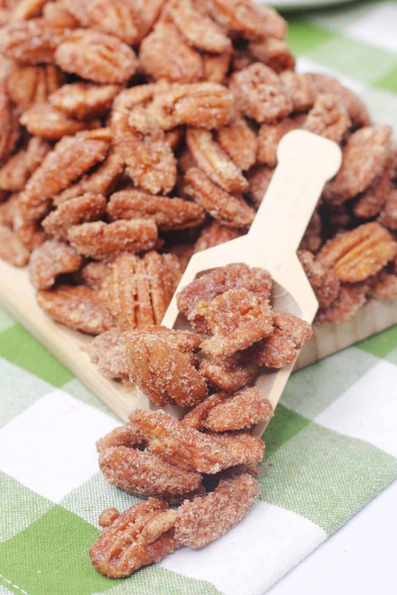 Cinnamon Sugared Pecans - Sweet Pea's Kitchen