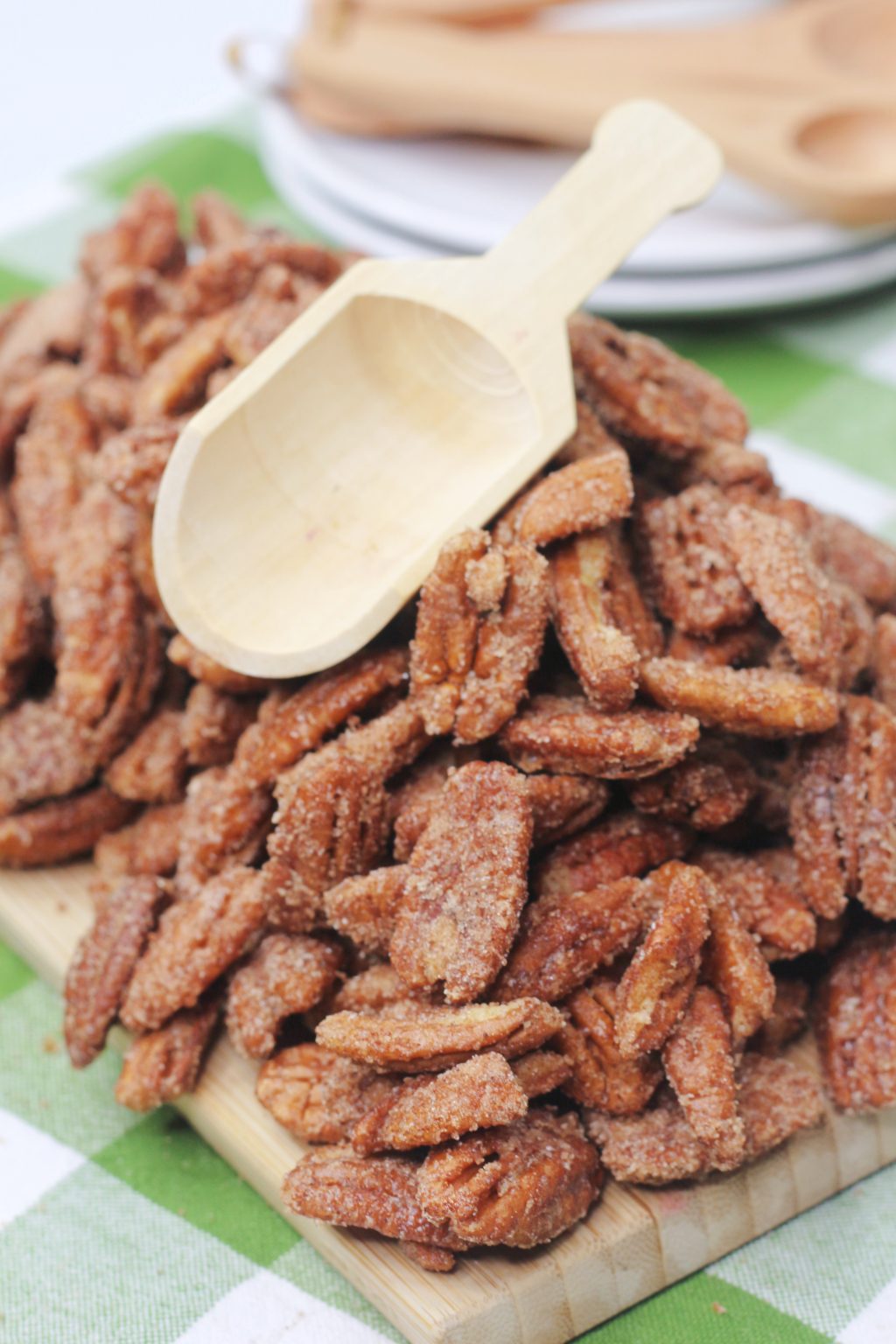 Cinnamon Sugared Pecans - Sweet Pea's Kitchen