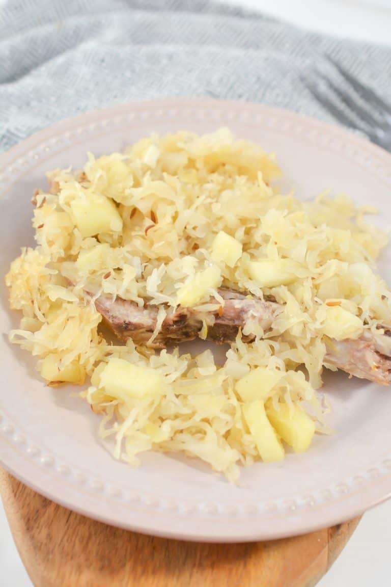 German Pork Chops and Sauerkraut - Sweet Pea's Kitchen